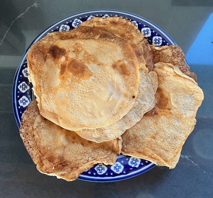 yogurt crepes – haikuveg