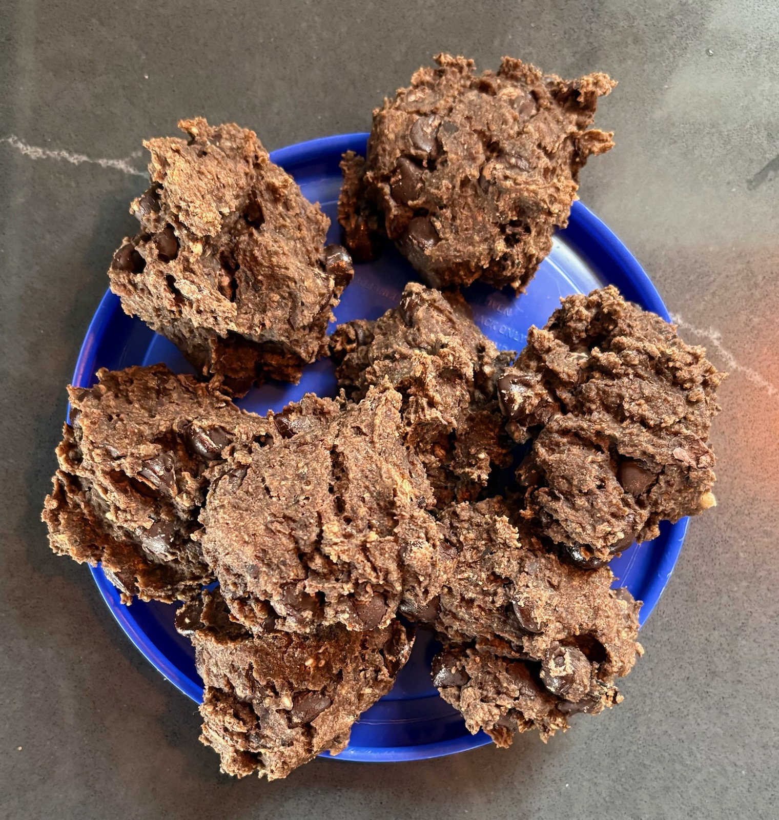 chocolate chip flax & chia yogurt cookies – haikuveg